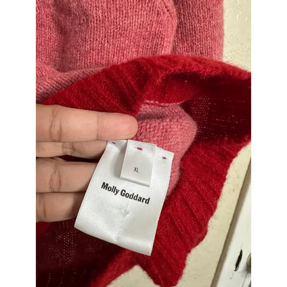 MOLLY GODDARD | Sweaters | Molly Goddard Benny Fair Isle Wool Sweater ...